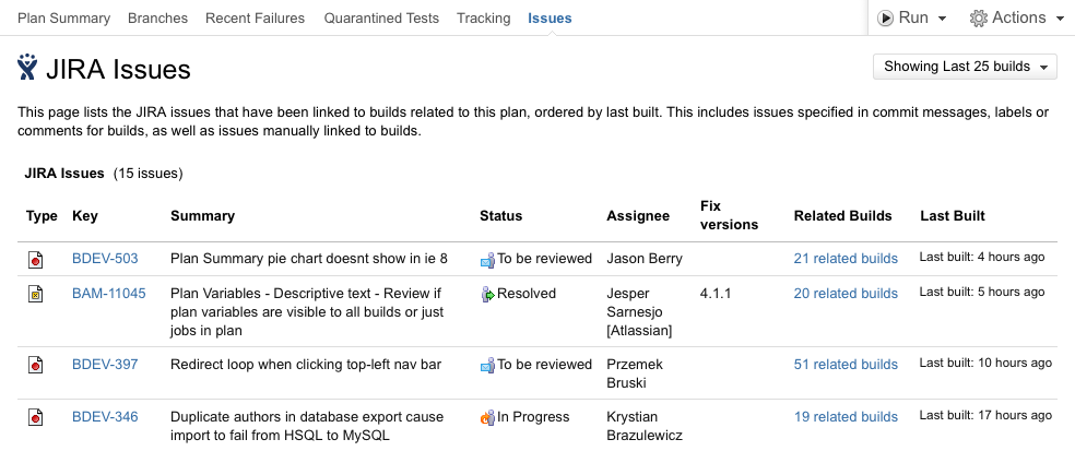 Viewing Linked Jira Application Issues Atlassian Documentation
