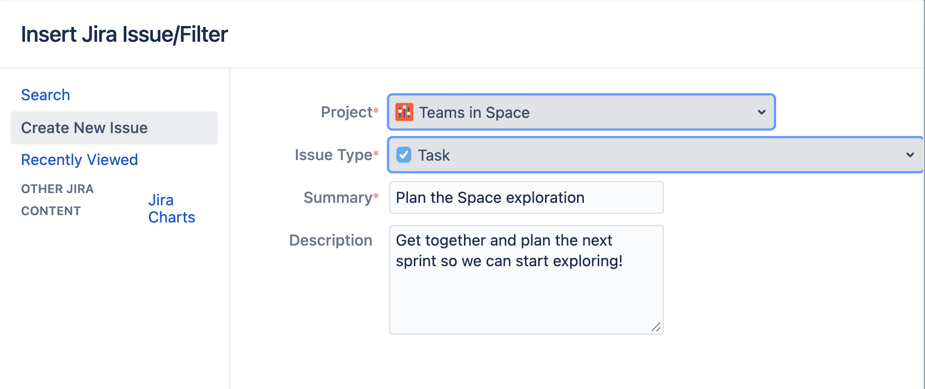 Integrate Jira Cloud with Confluence Server | Atlassian Support | Atlassian Documentation