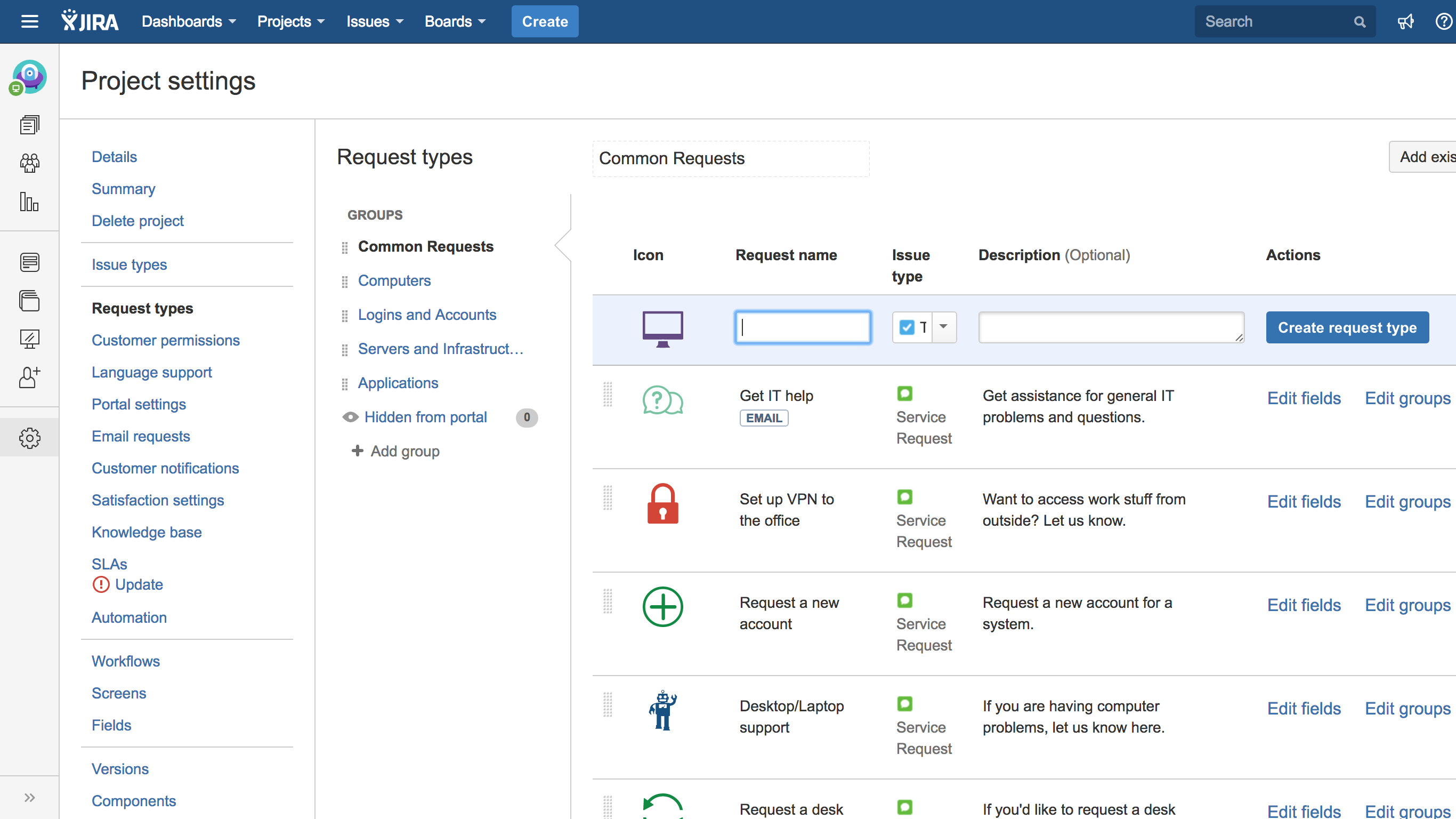 Administer Jira Service Desk Atlassian Documentation