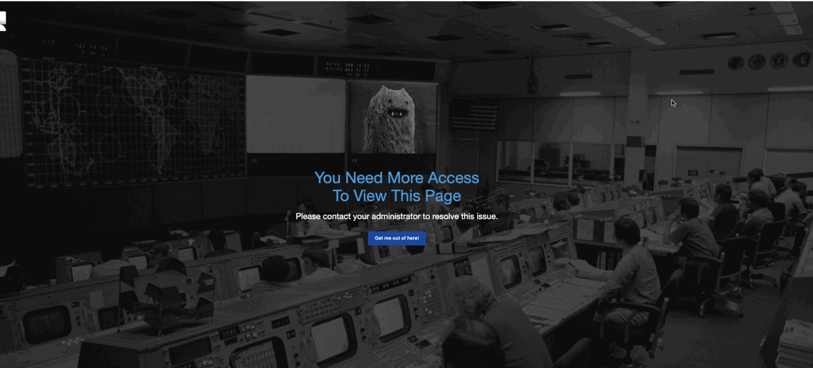 Error You Need More Access To View This Page Is Displayed On Backlog