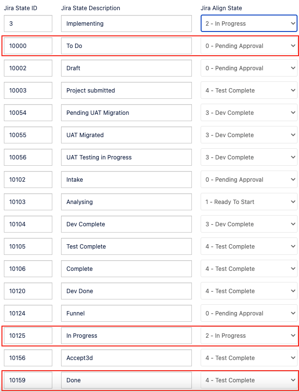 How to map Jira 'Done' status to Jira Align 'Accepted' state for stories | Jira Align ...