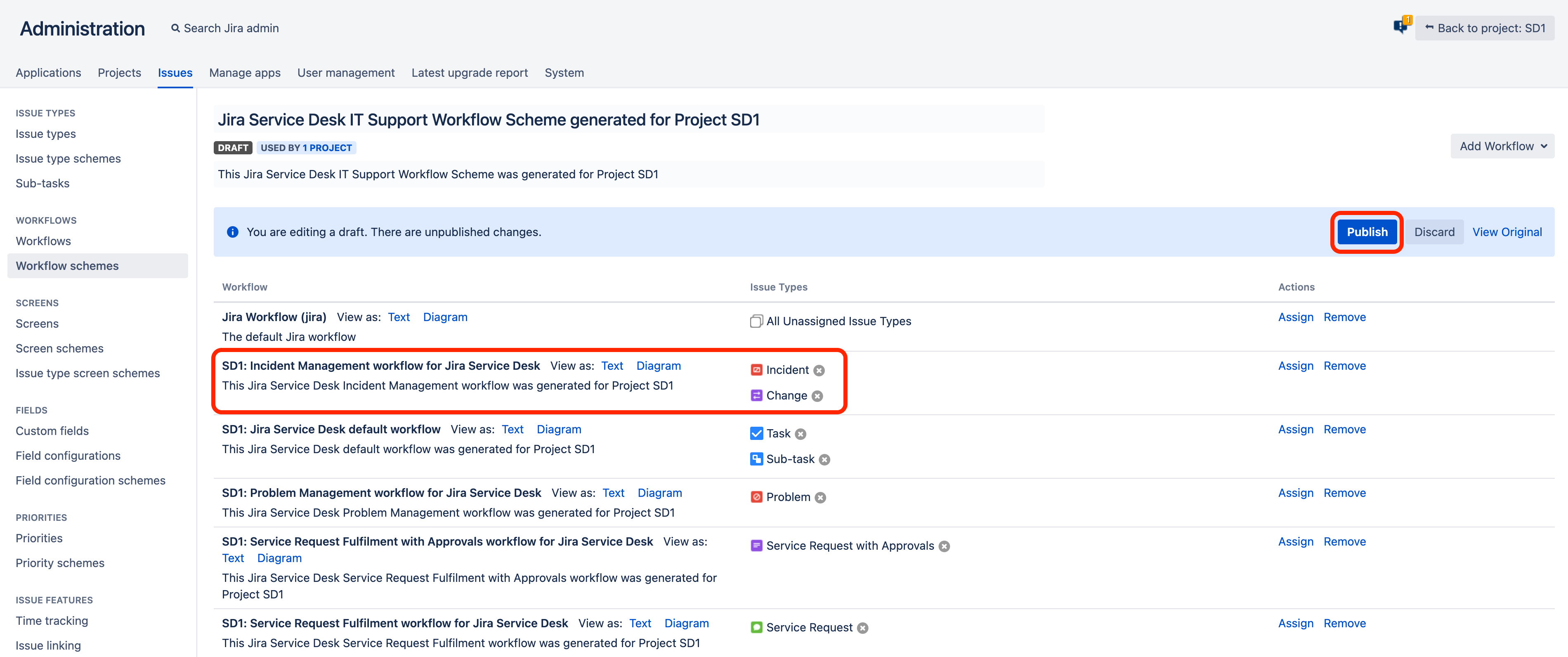 Changing Issue Type via Automation messed up the workflow transitions | Jira | Atlassian ...