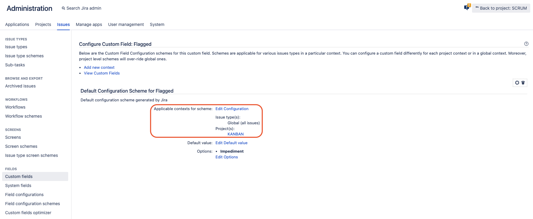 The Issue Flagging Functionality Is Not Working As Expected On Board And Sprint Pages Missing