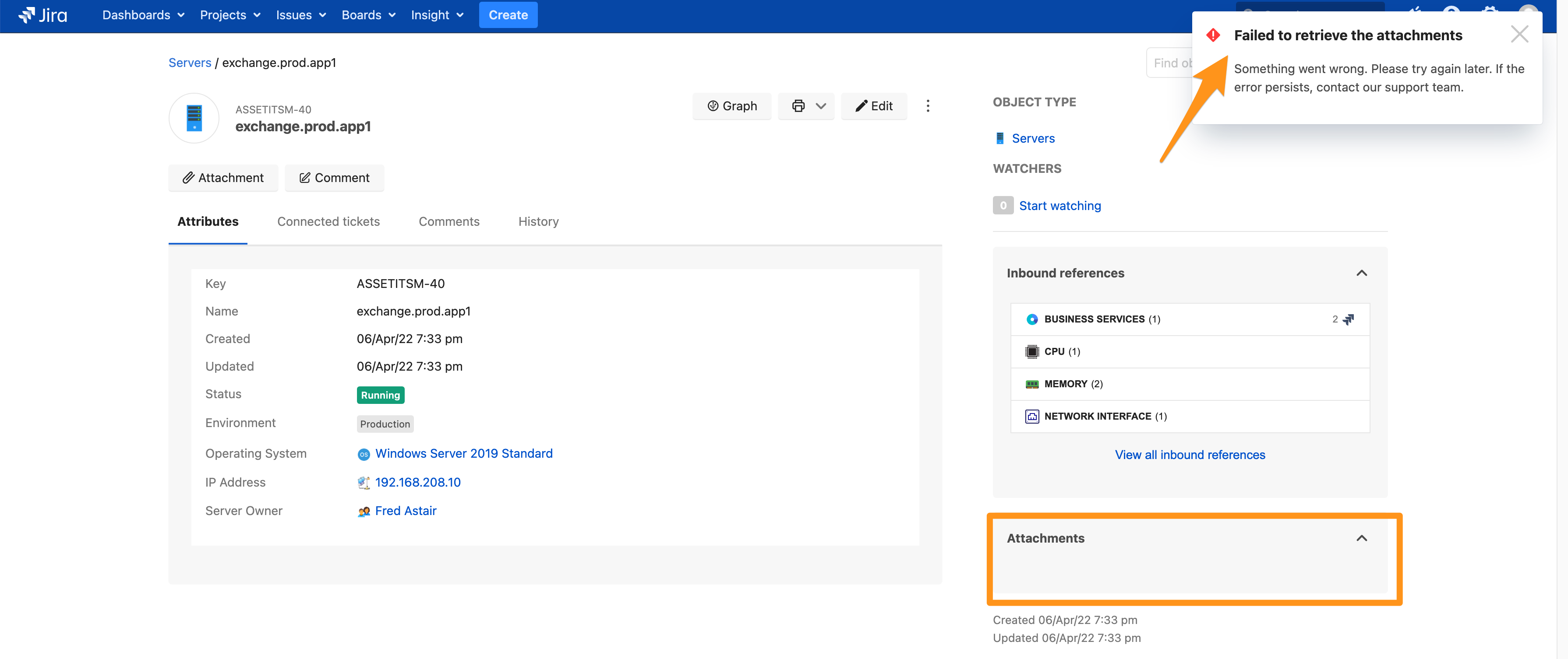 Some object's attachment not accessible due to NullPointerException: mimeType | Jira | Atlassian ...