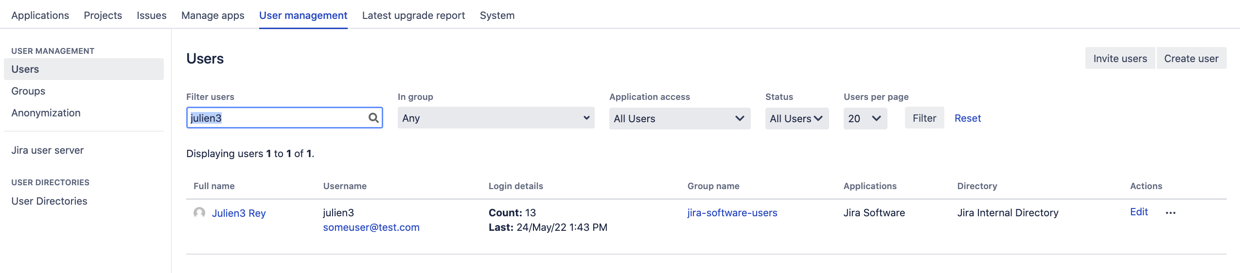 Group Members Are Not Found In The User Picker Assignee Field Or When