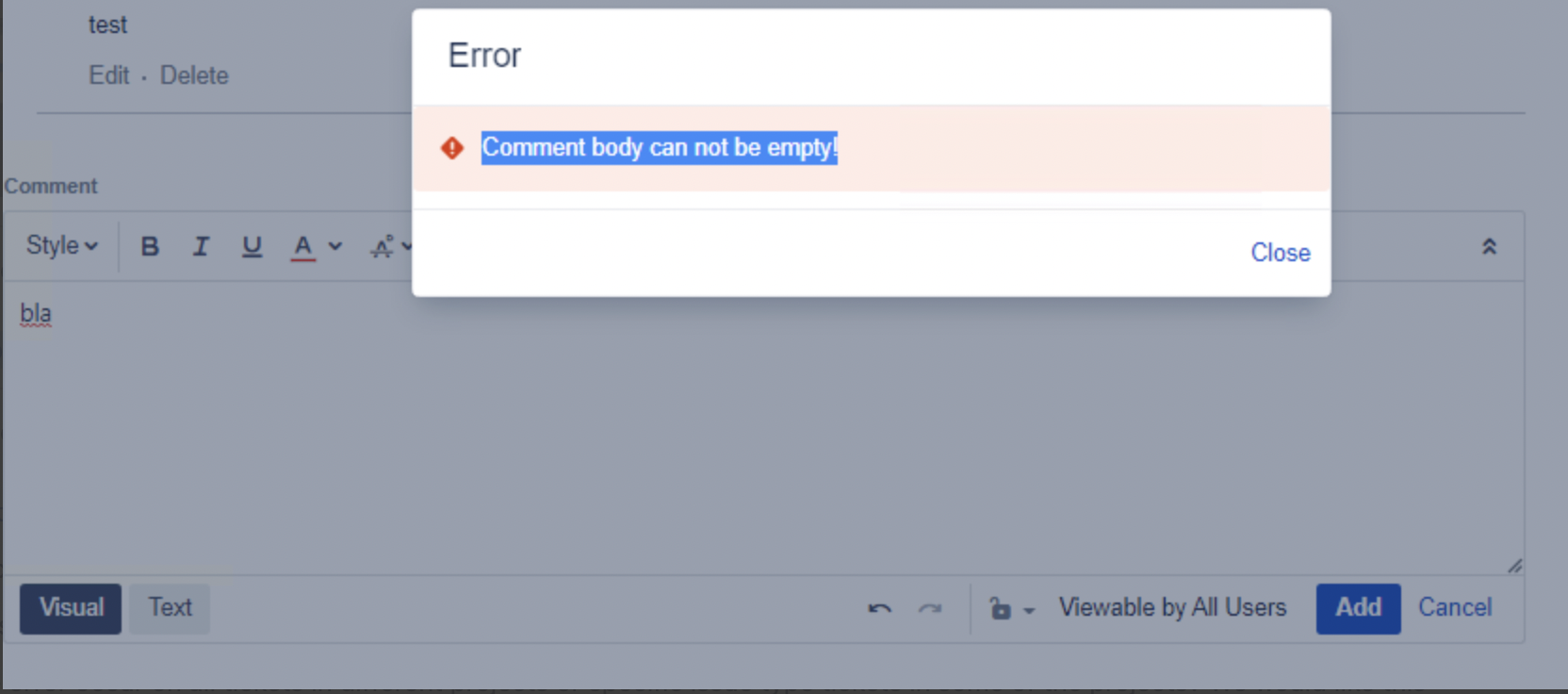 Periodically Unable To Add Comments To Tickets Jira Atlassian