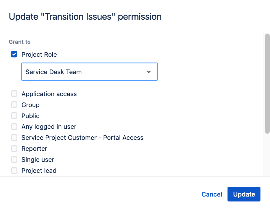 Possible causes to error: "You don’t have permission to transition this issue/ticket" | Jira ...