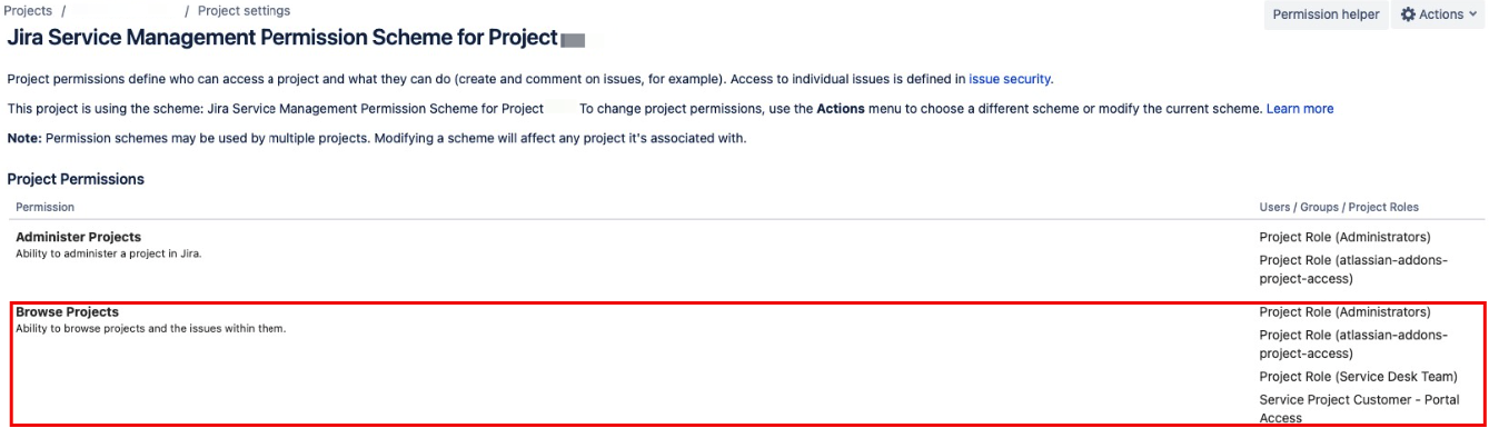 Users Never Invited To A Restricted Jsm Project Being Listed Within The Customers Page Jira