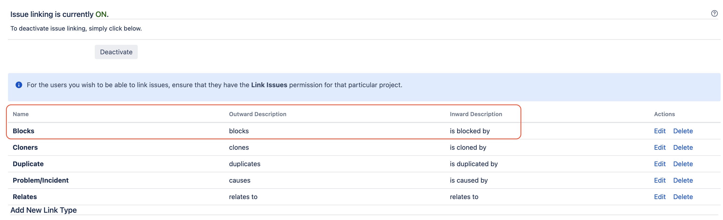 Jira Issue Links Are Showing The Opposite Information Between The Issue History And The Issue