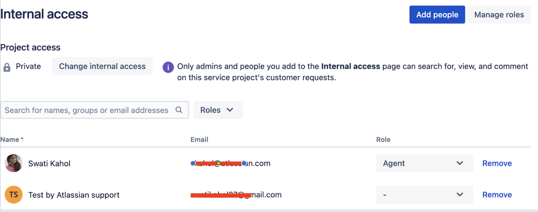 Add A Group To Service Desk Customer Role In A Team Managed Jsm Project Jira Atlassian