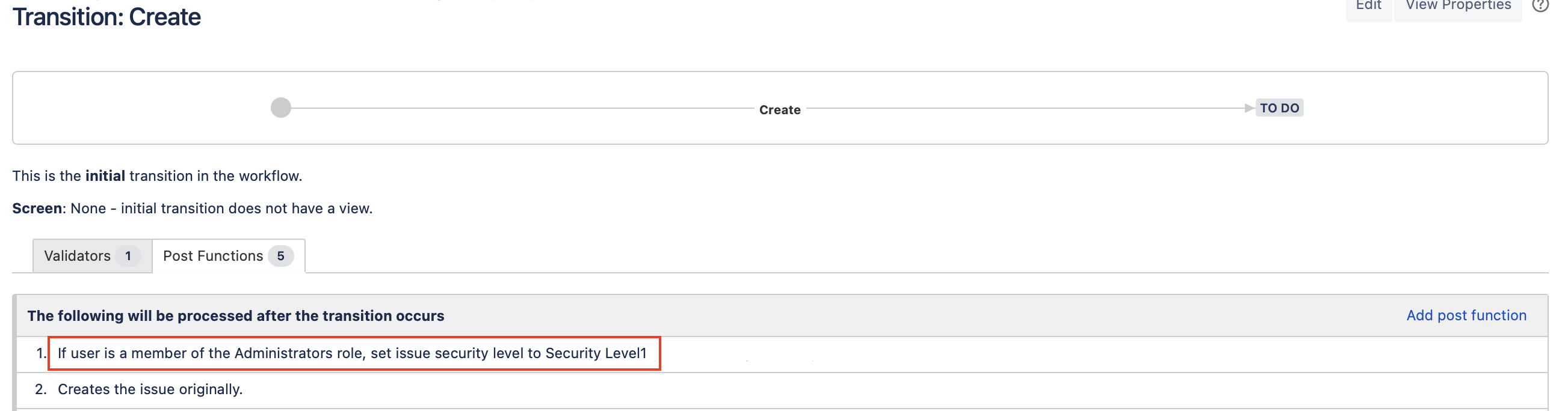 Issue Security Level does not added to tickets even though it is added in Post Function. | Jira ...