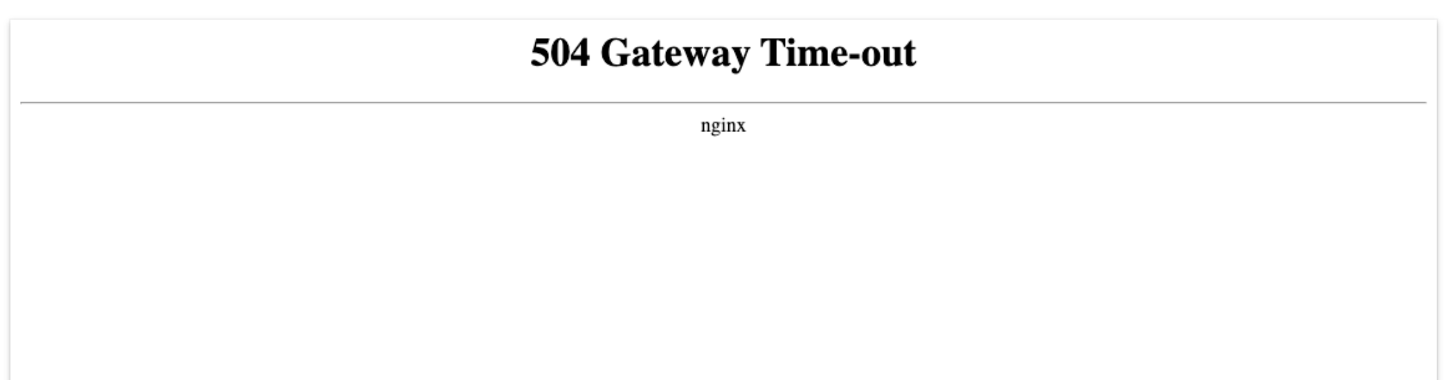 Users Receive A 504 Gateway Time Out Error When Switching The Issue Type Scheme From A Project