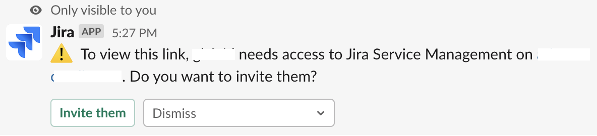 Disable the invite user option from Jira App on Slack | Jira | Atlassian Documentation