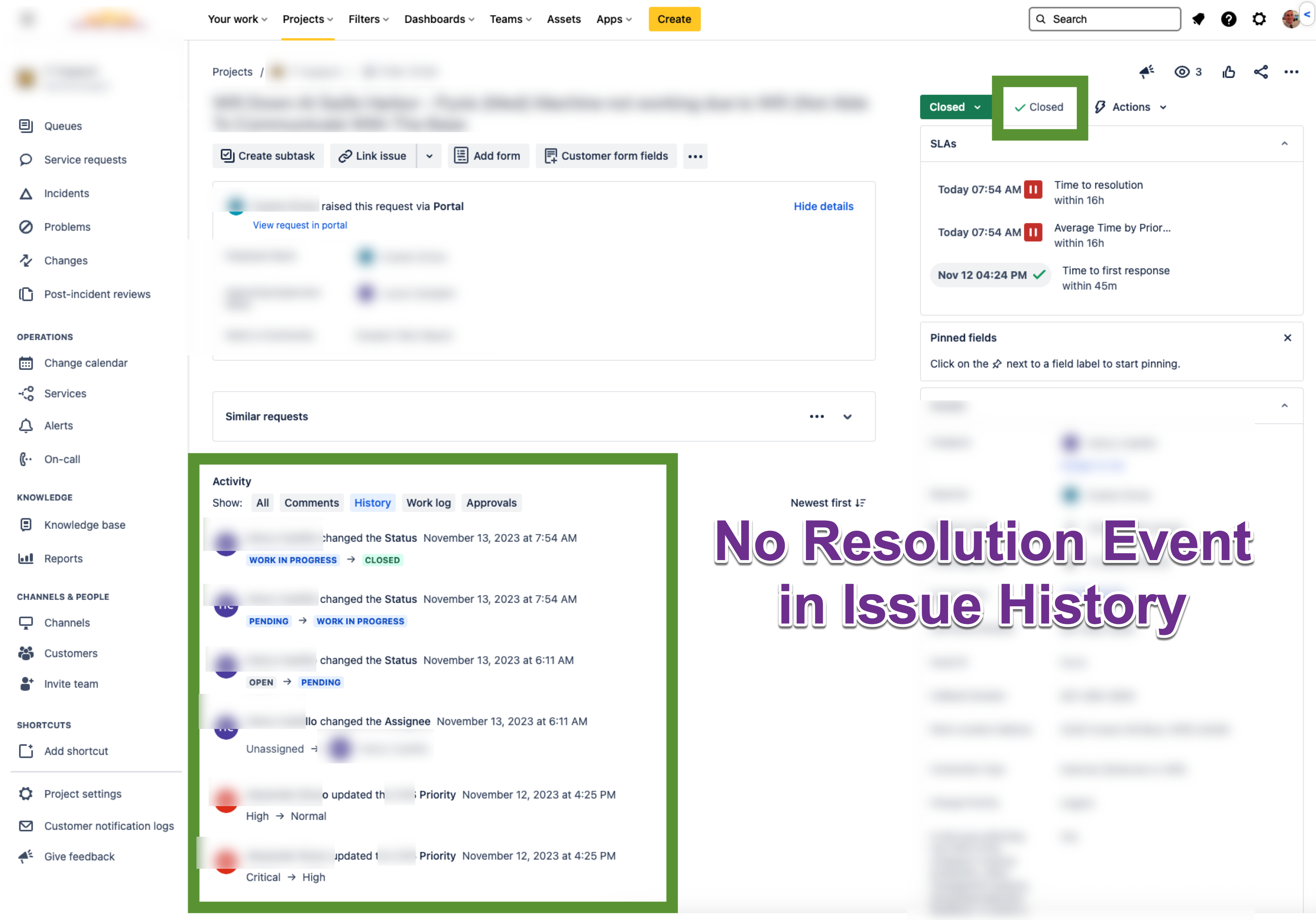Resolution Field Not Updated When Closing Ticket Jira Atlassian Documentation