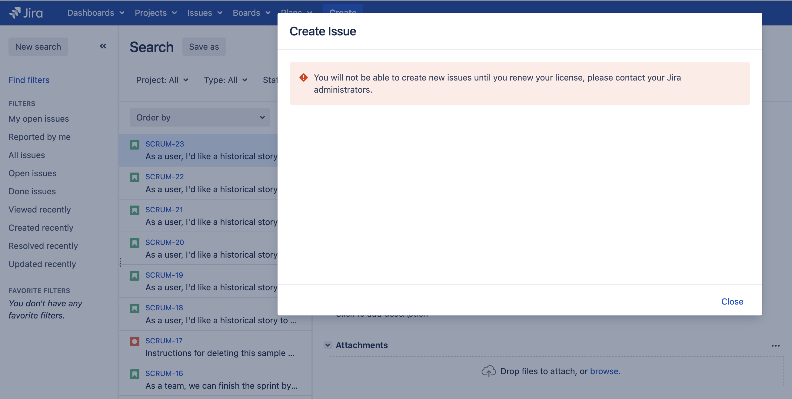 Jira Users Are Unable To Create New Issues Even Though They Have A