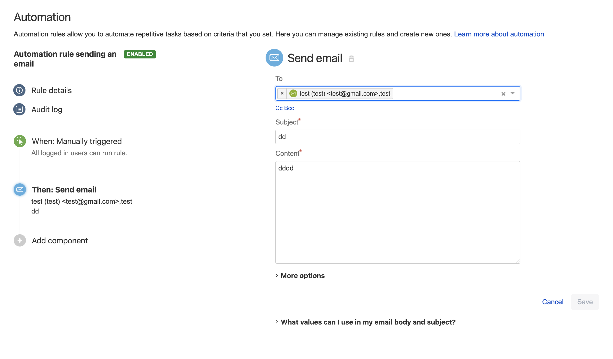 The Jira Mail Error Queue Health Check Fails Due Emails Being Sent To An Invalid Email Address