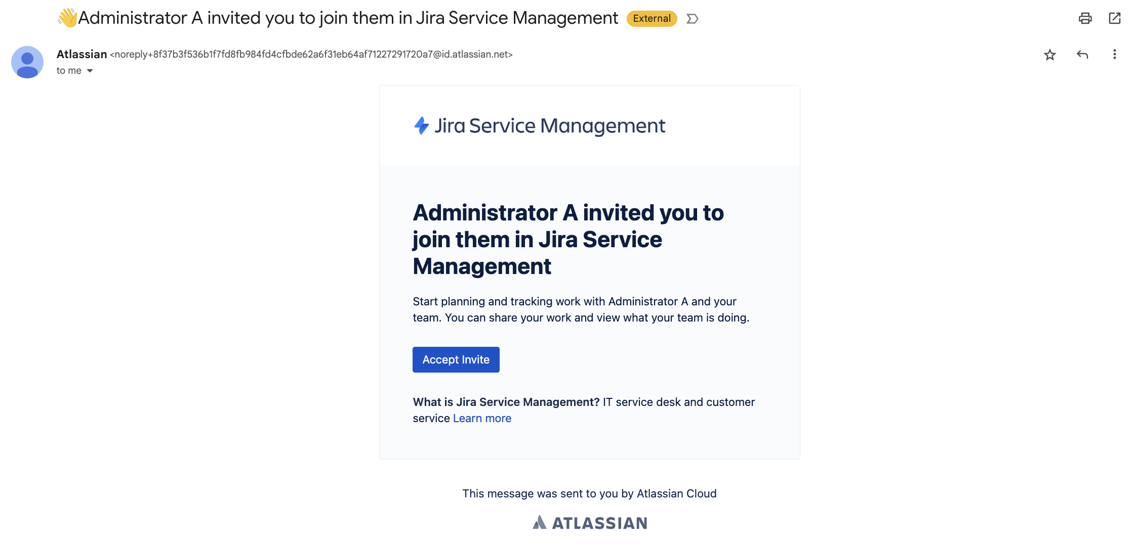 Invite Notification Types In Jira Service Management Cloud Jira Atlassian Documentation