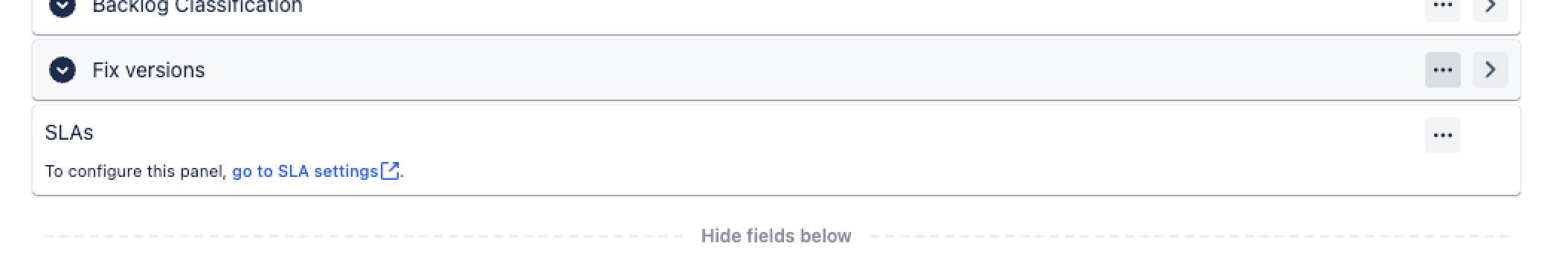 Add Fix versions field under a team-managed service project. | Jira ...