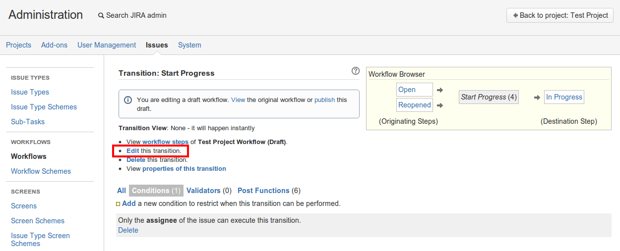 How To Add A Comment During A Transition Jira Atlassian Documentation