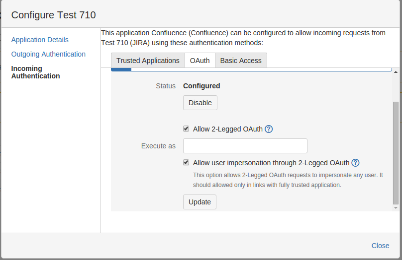 There Was A Problem Contacting The Application Shown While Setting Up Knowledge Base To
