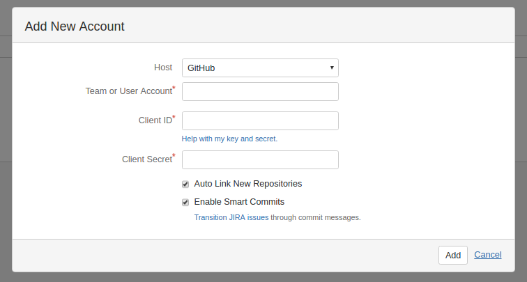 Add Github Organization Repositories To Jira Software Jira Atlassian Documentation