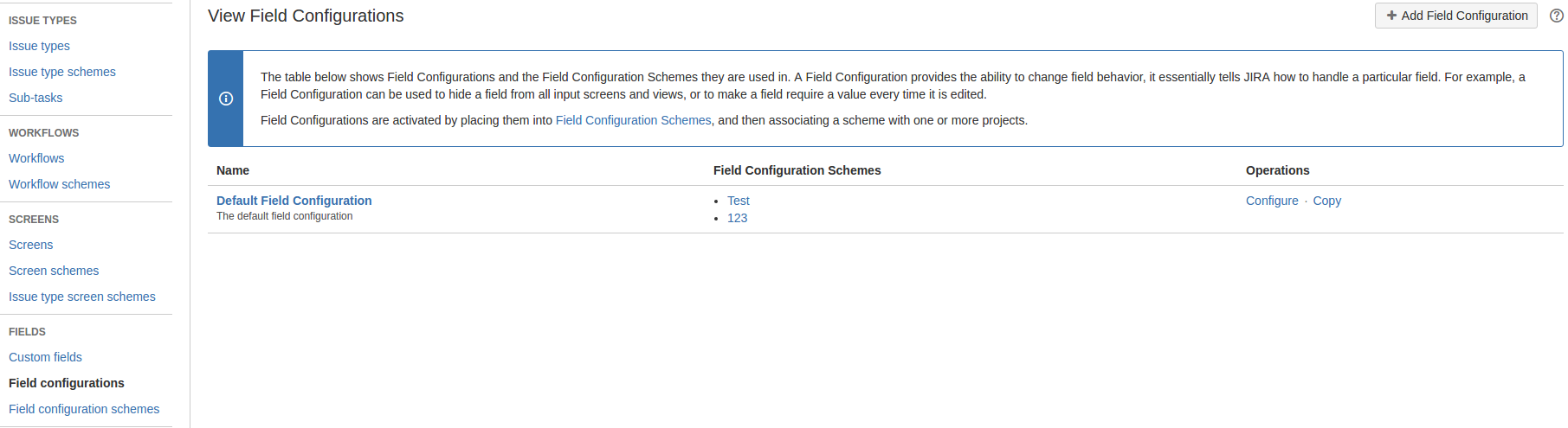 Changes to custom field descriptions are not visible on the Create Issue screen in Jira Server ...