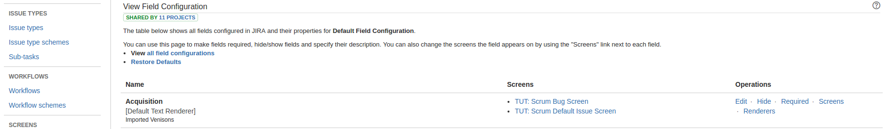 Changes to custom field descriptions are not visible on the Create Issue screen in Jira Server ...
