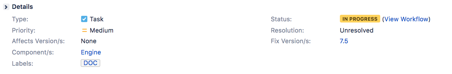 Editing And Collaborating On Issues Jira Software Data Center 916 Atlassian Documentation