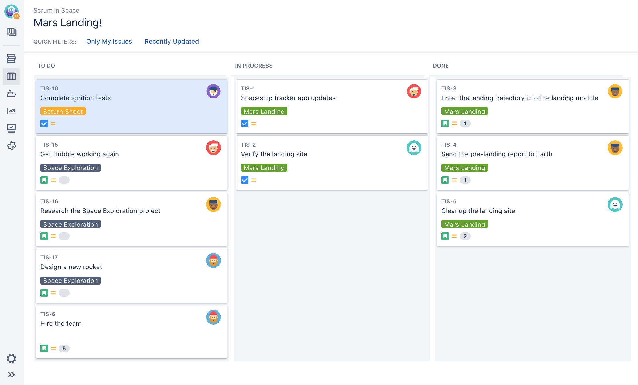 Jira Scrum Board Example iezPicz Web 