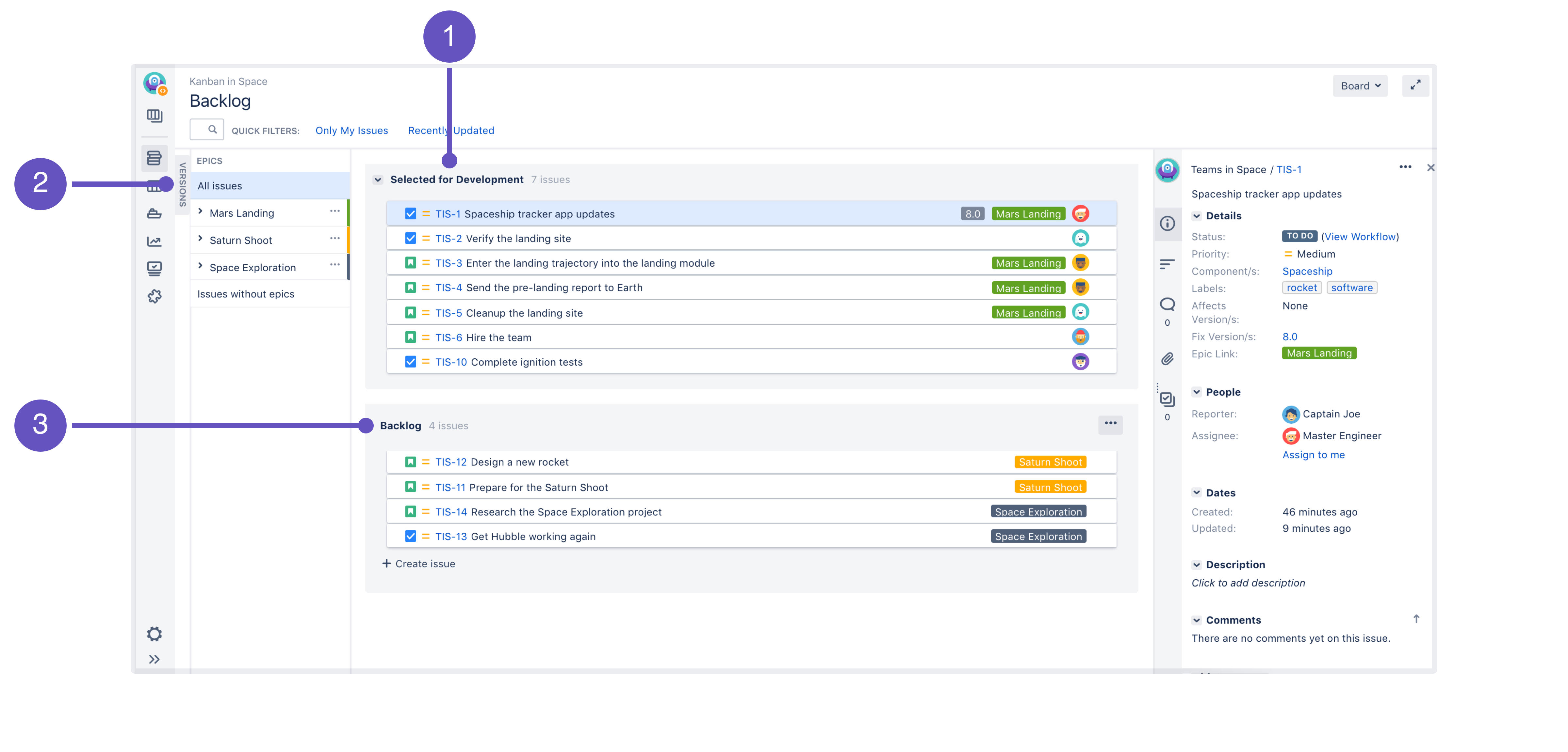 Using Your Kanban Backlog Jira Software Data Center And Server 9 0