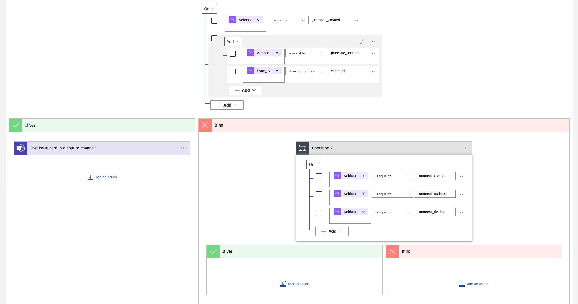 Jira notifications via Teams Workflows | Atlassian Support | Atlassian ...