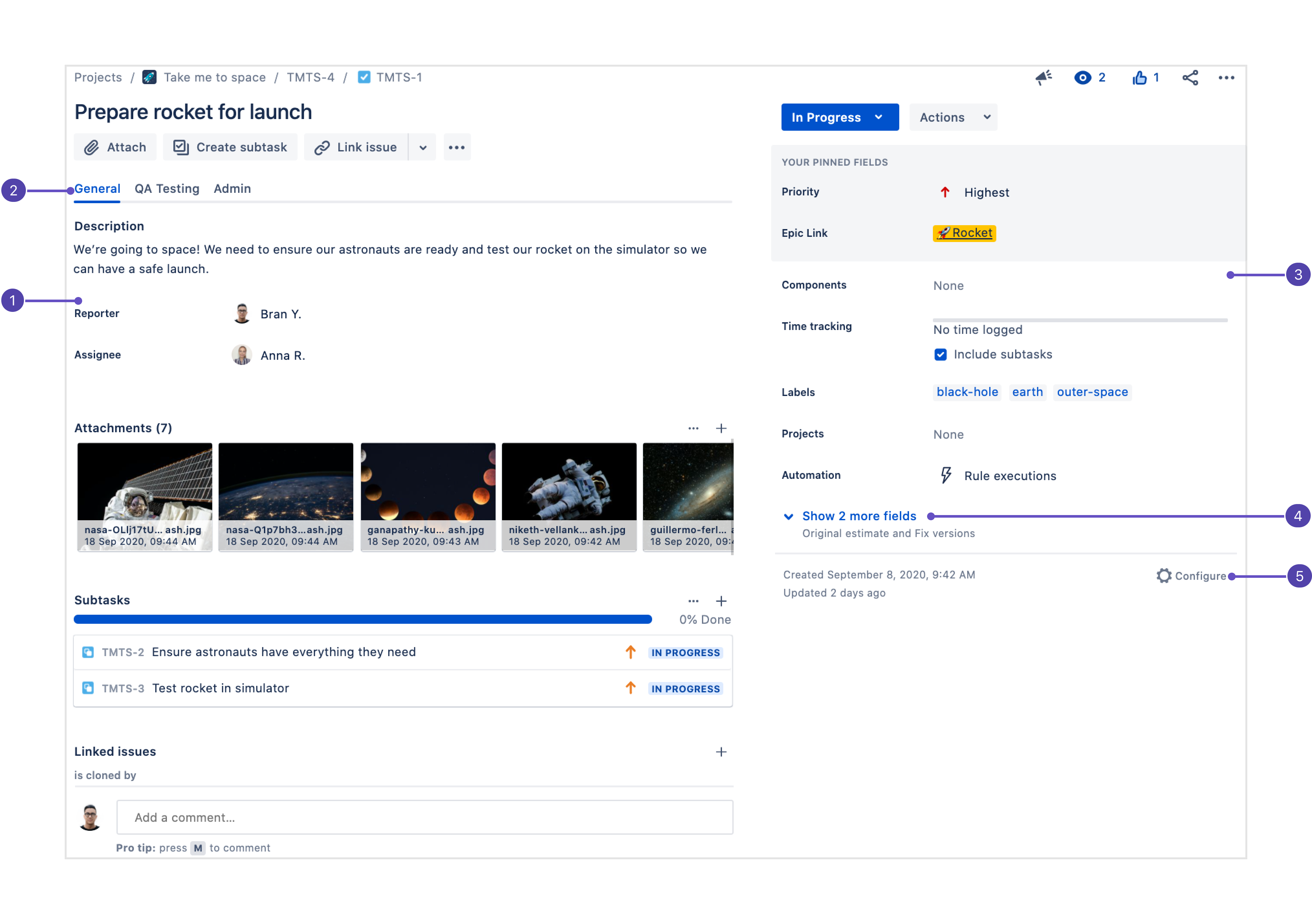 Configure field layout in the issue view | Jira Service Management Cloud | Atlassian Documentation